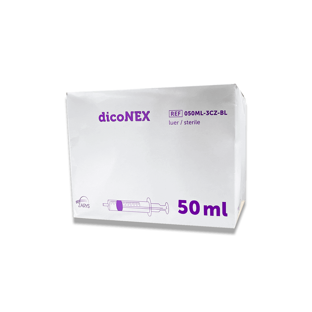 Strzykawka Luer 3-częściowa dicoNEX Komfort Med